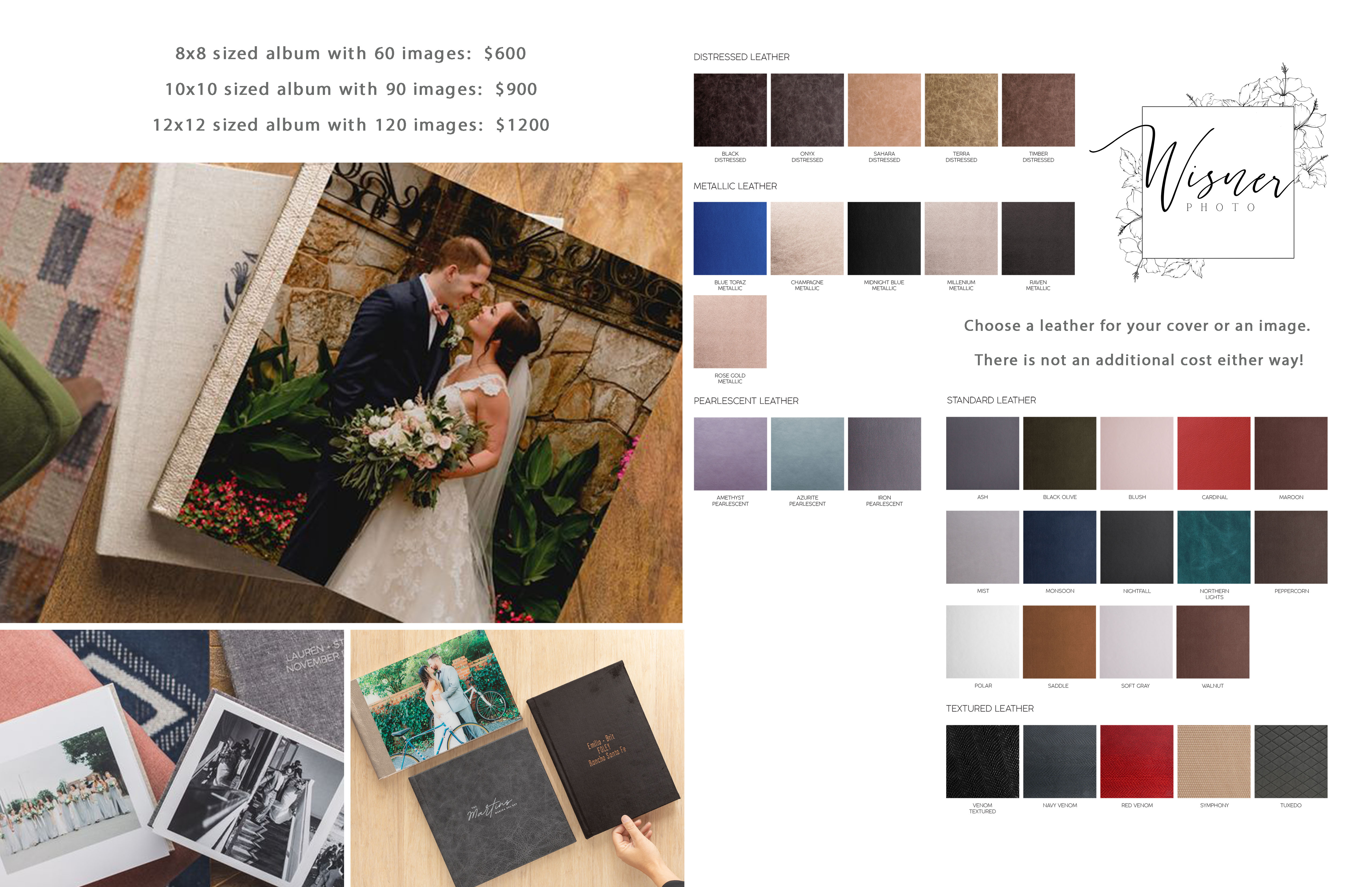 Wedding Album Options | Dallas Wedding Photographer Wisner Photo